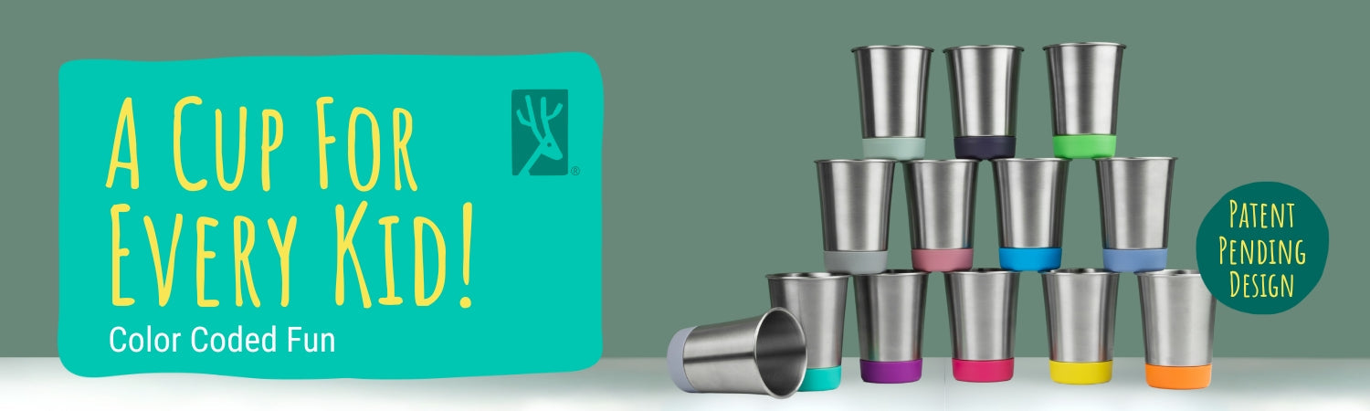 12oz Stainless Cups – Elk and Friends